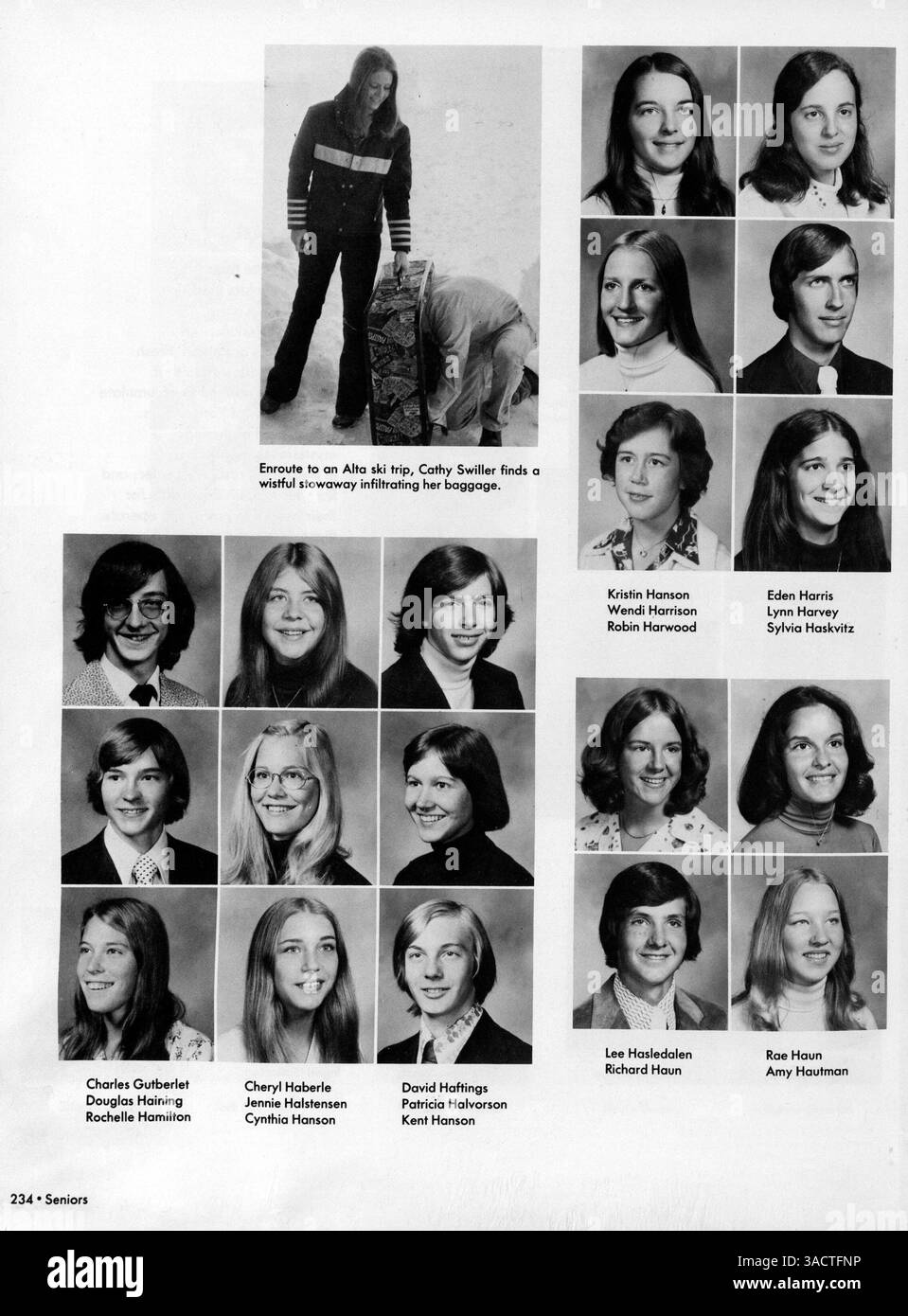 The 1975 Echowan Yearbook from St. Louis Park High School offers a ...