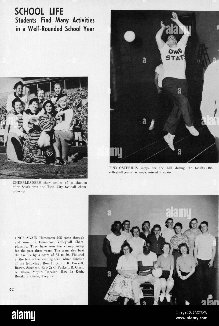 Documenting the 1957-1958 school year, this high school yearbook ...