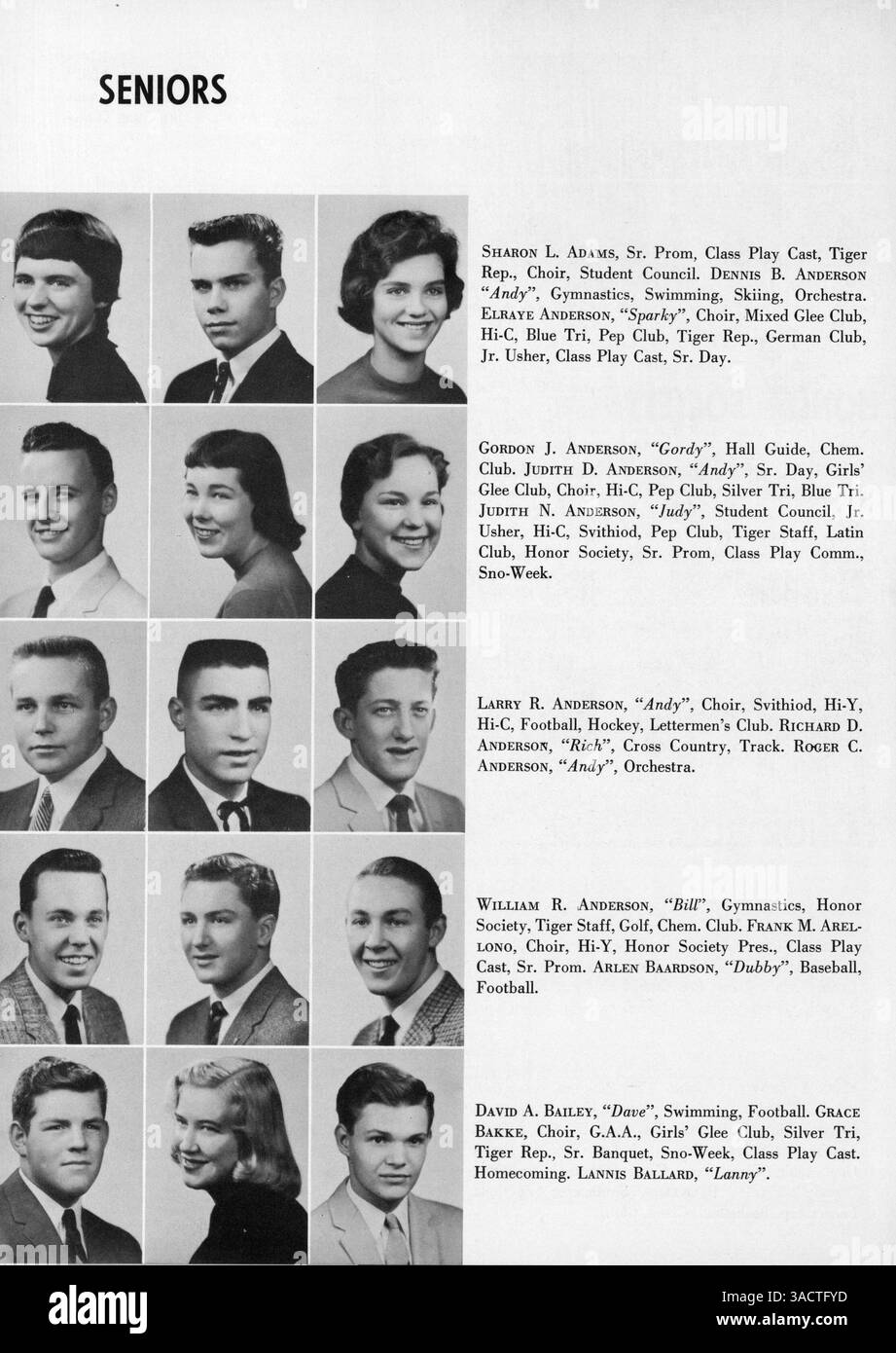 This high school yearbook documents South High School’s 1957-1958 ...