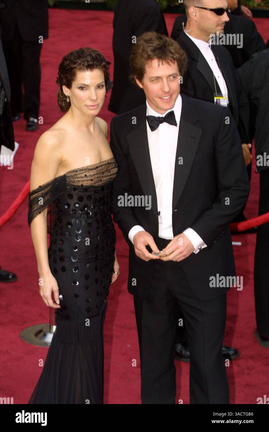 Mar 24 2002 Hollywood Ca Usa Oscars 2002 Actress Sandra Bullock