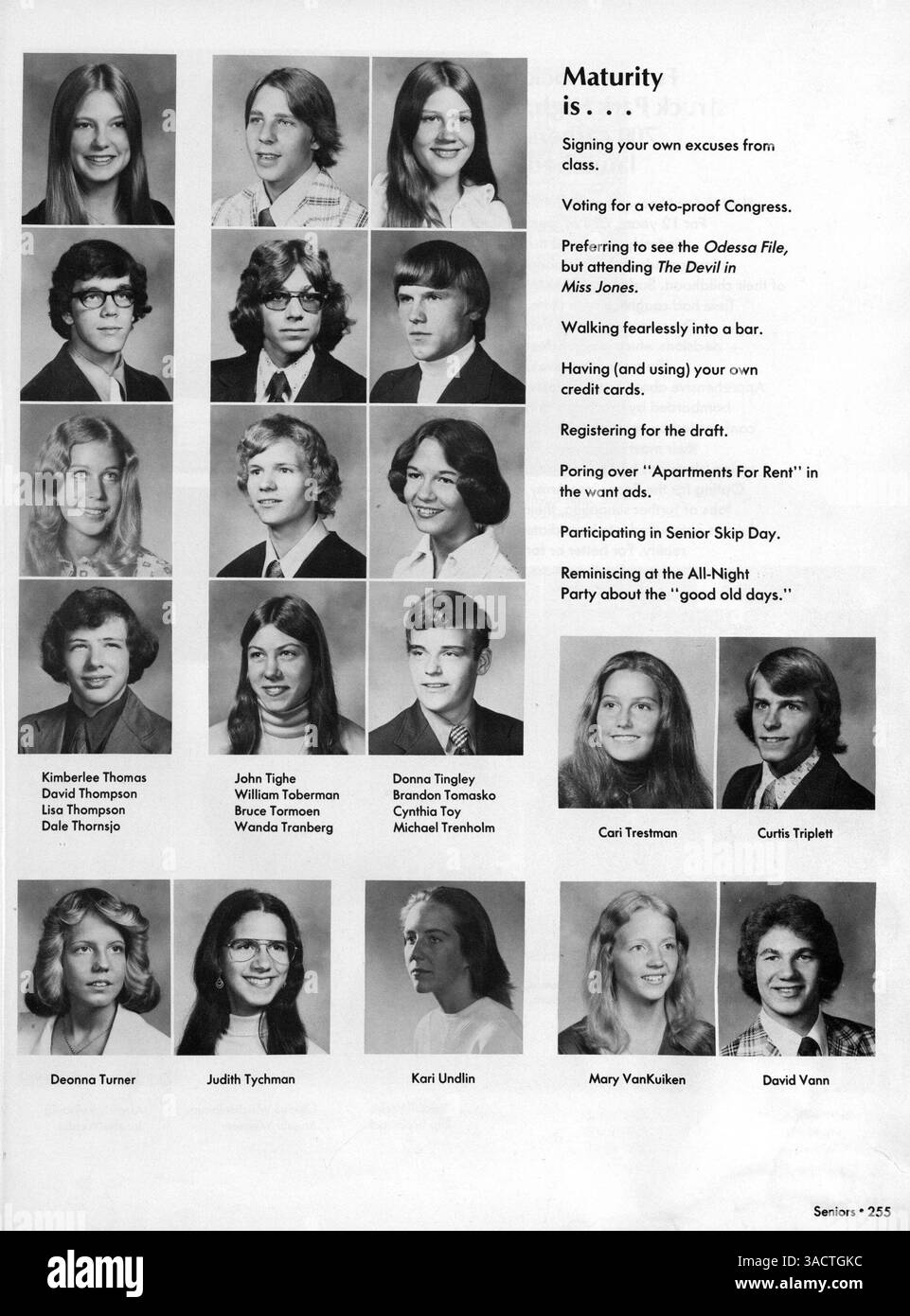 This high school yearbook from St. Louis Park, the 1975 Echowan ...