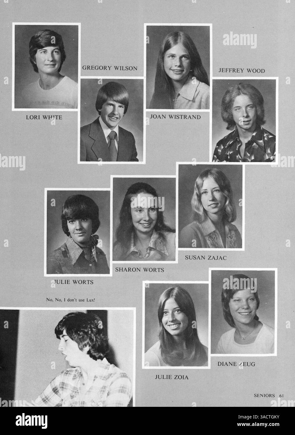 The 1976 'Villager' yearbook documents student life, athletic events ...