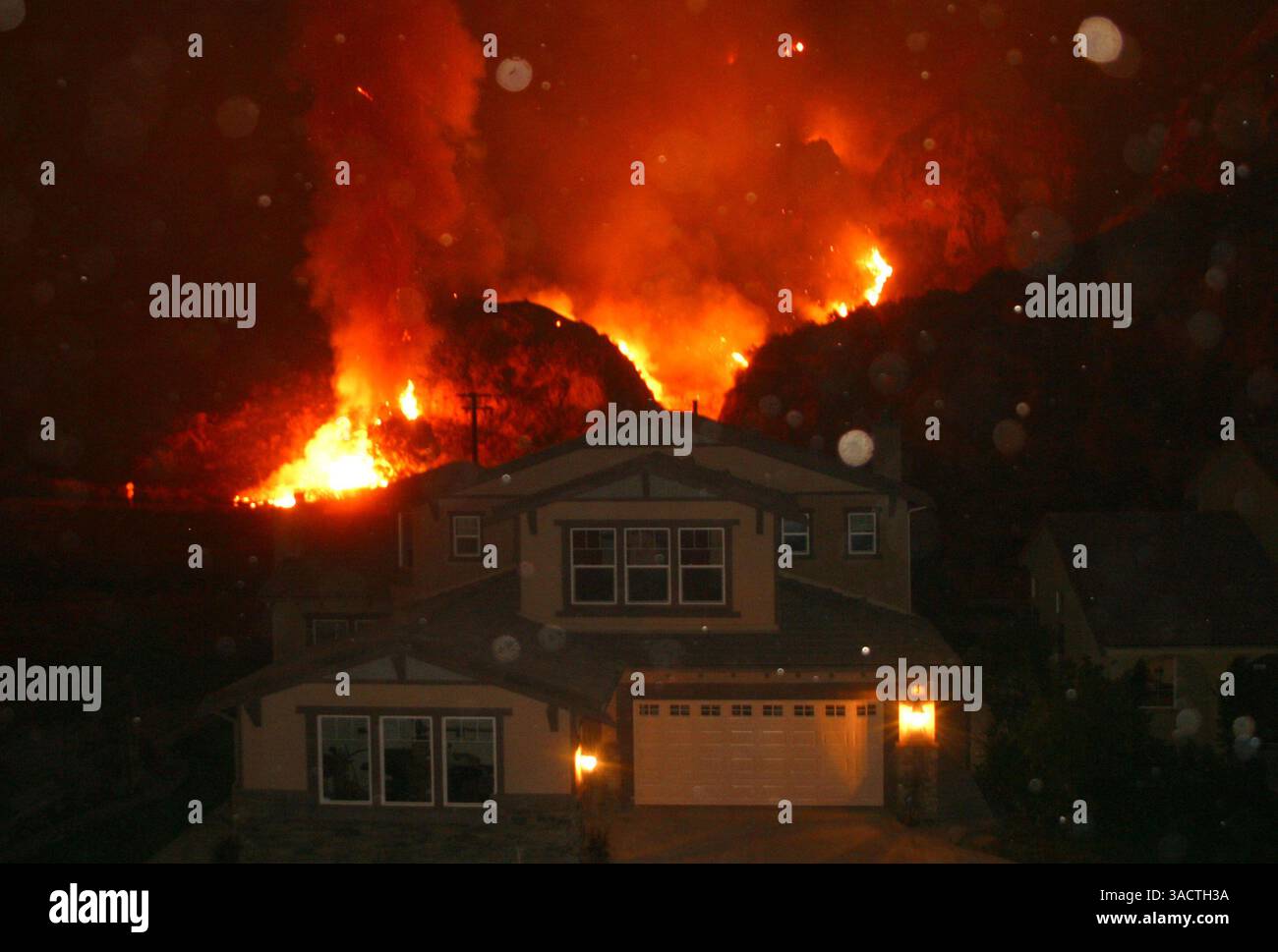 Oct 28, 2003; Santa Clarita, CA, USA; The hillside above Pico Canyon ...