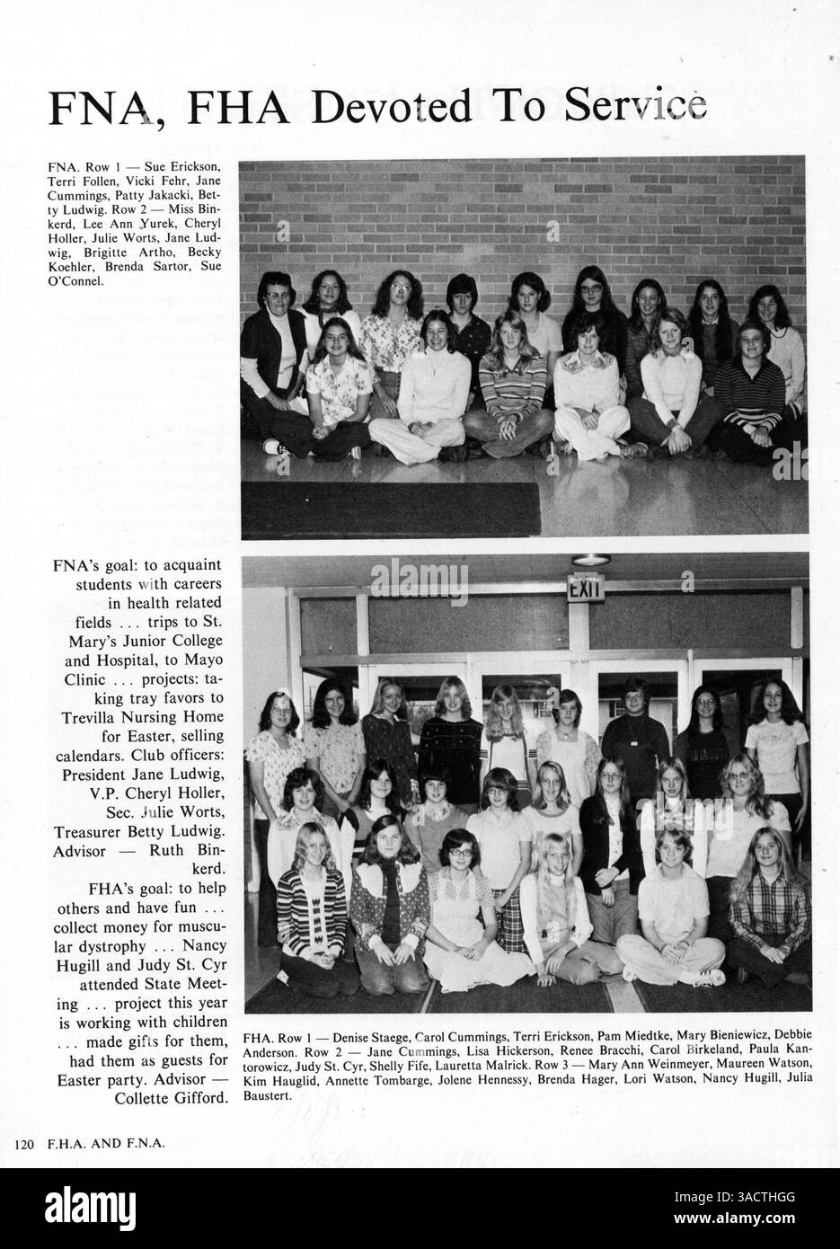 This 1976 'Villager' yearbook documents the major events of the 1975 ...