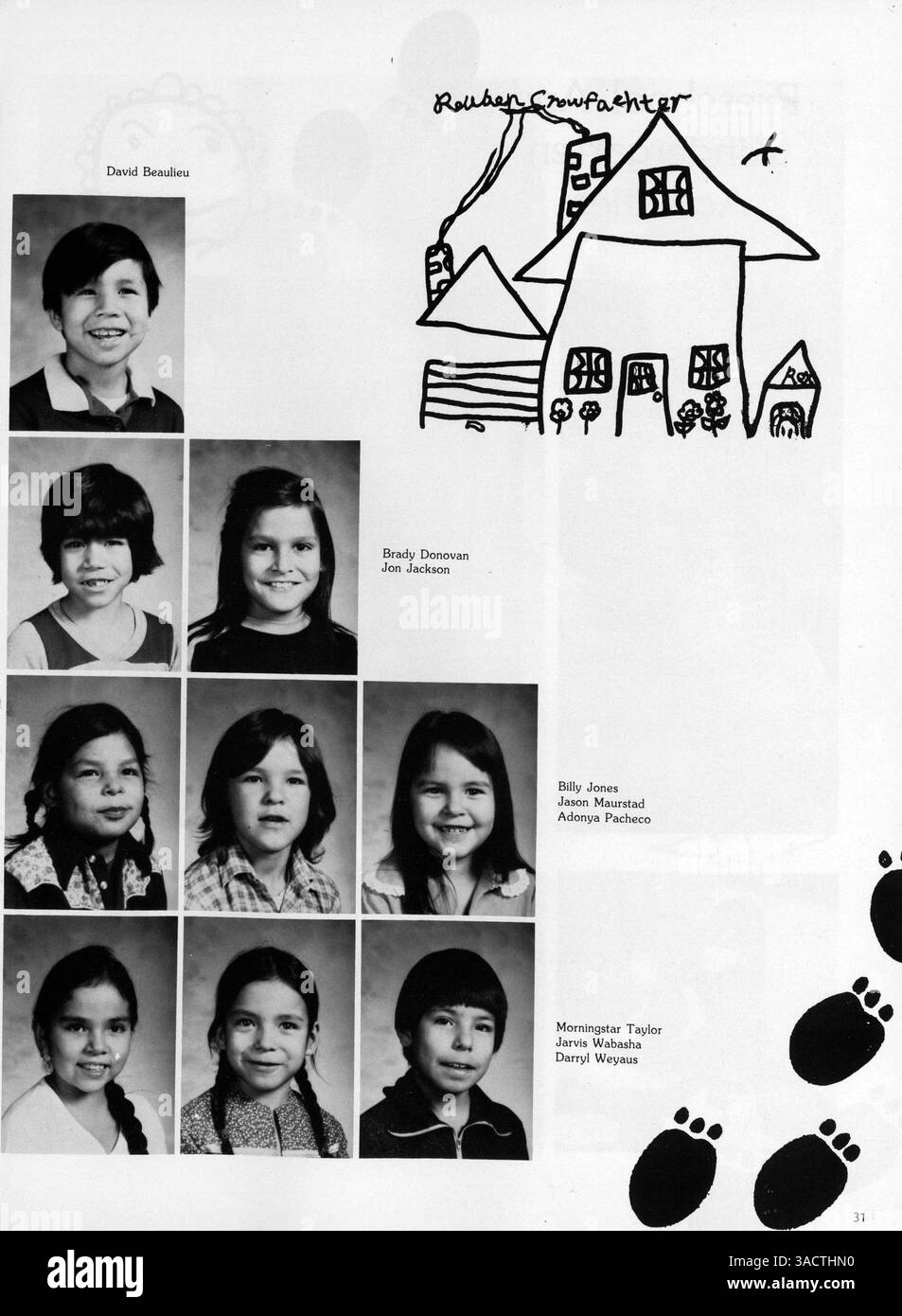 This yearbook from the Heart of the Earth Survival School documents the ...