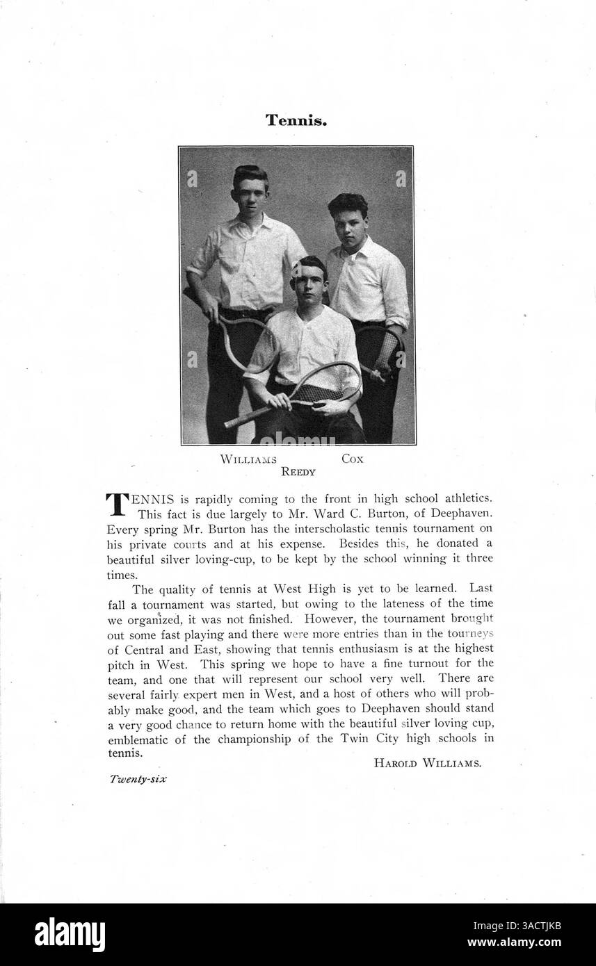 The 1909 Hesperian yearbook captures various aspects of West High ...