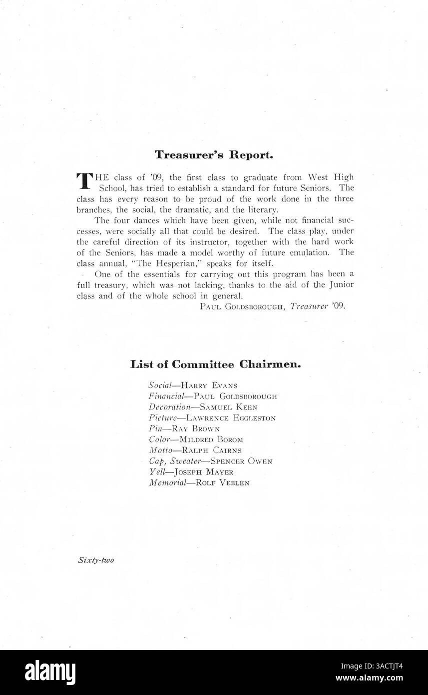 Hesperian 1909 hi-res stock photography and images - Alamy