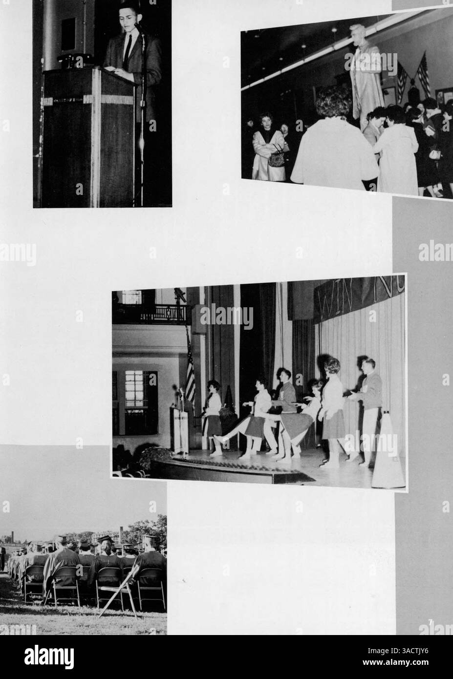 This 1962 Polaris Yearbook from North High School documents the 1961 ...