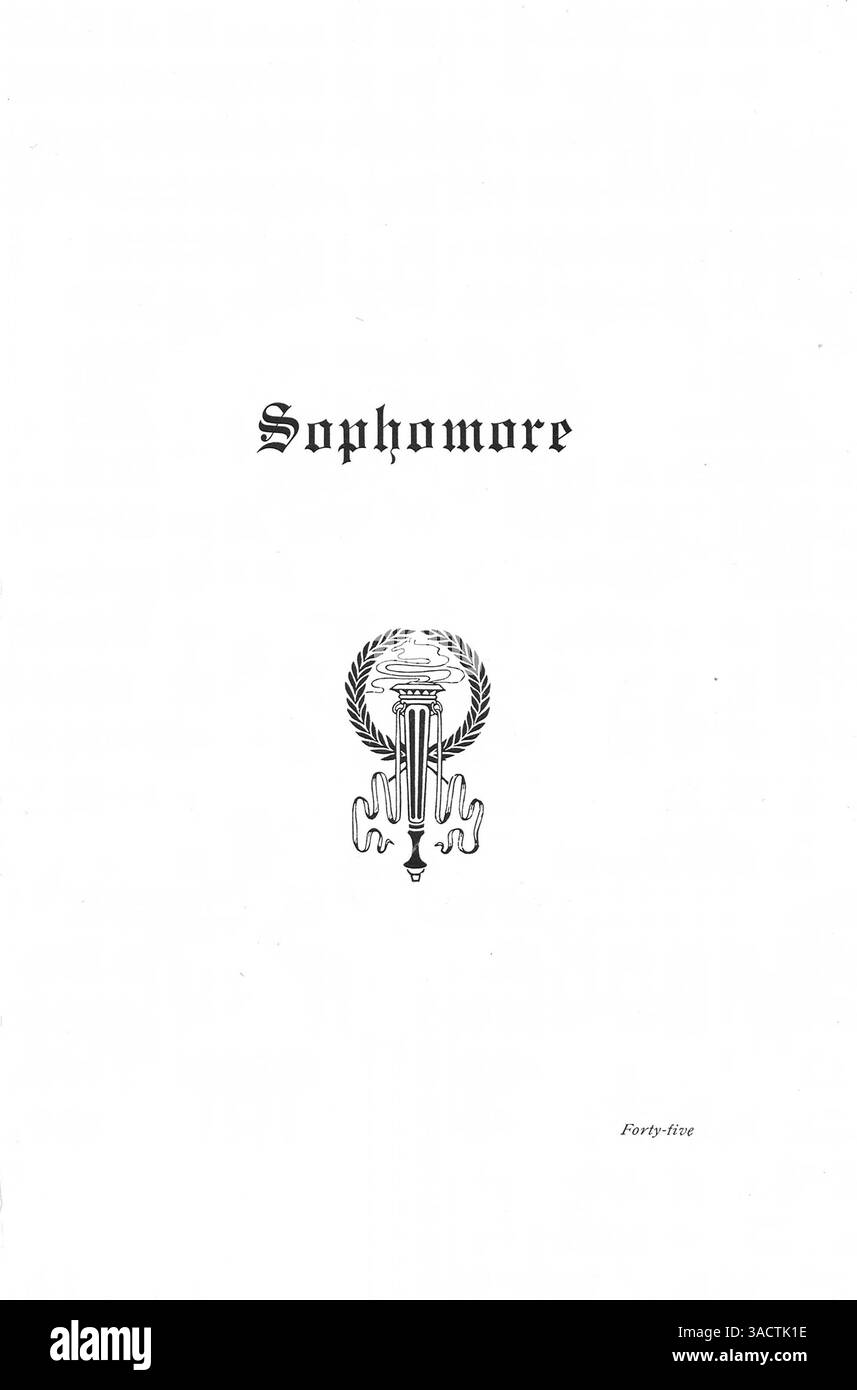 This yearbook records the students Cut Out Stock Images & Pictures - Alamy