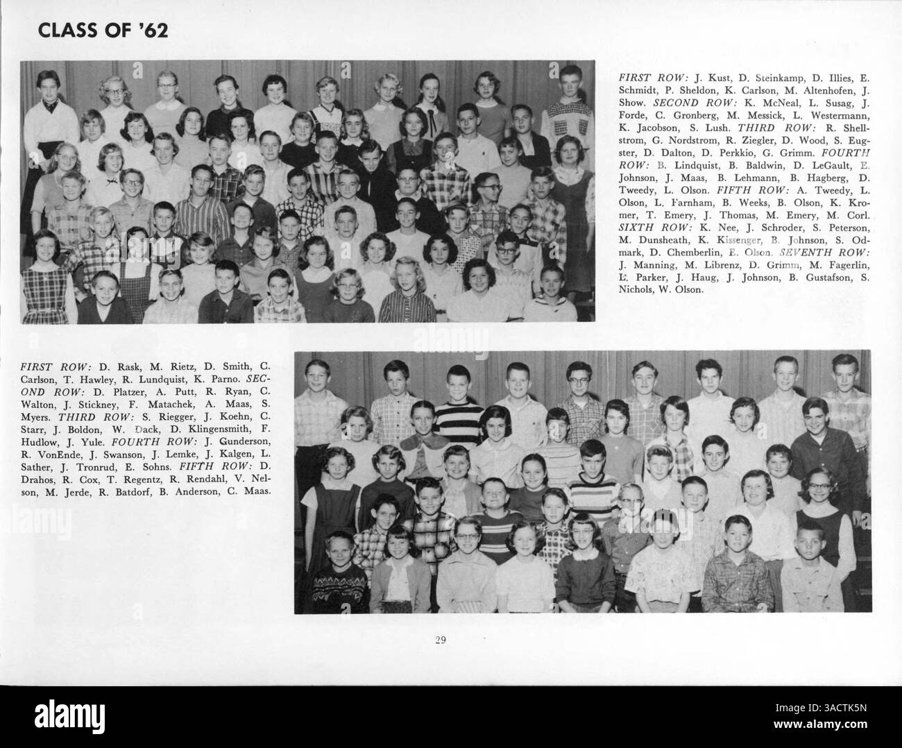 The 1957 mohian yearbook from mound high school documents students hi ...