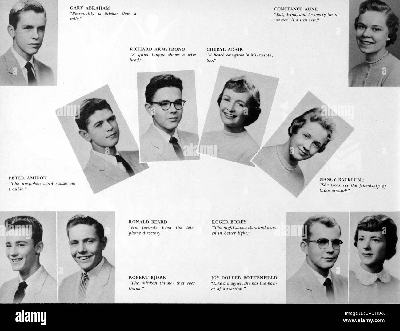 Mound High School's 1957 Mohian yearbook documents key events and ...