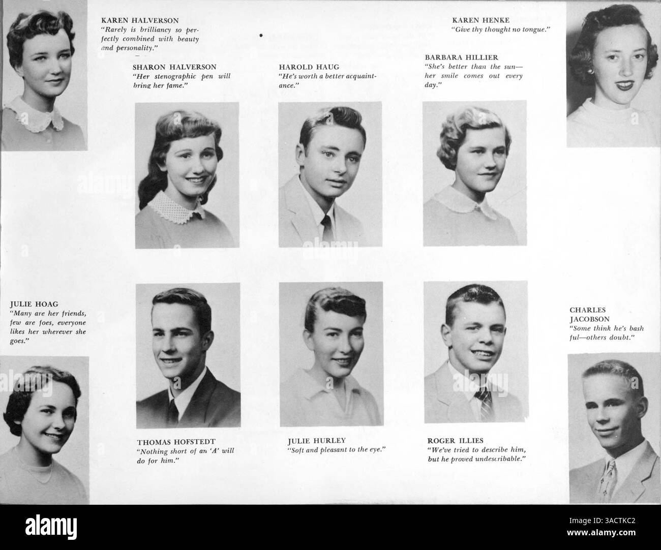 This 1957 edition of the Mohian yearbook from Mound High School ...