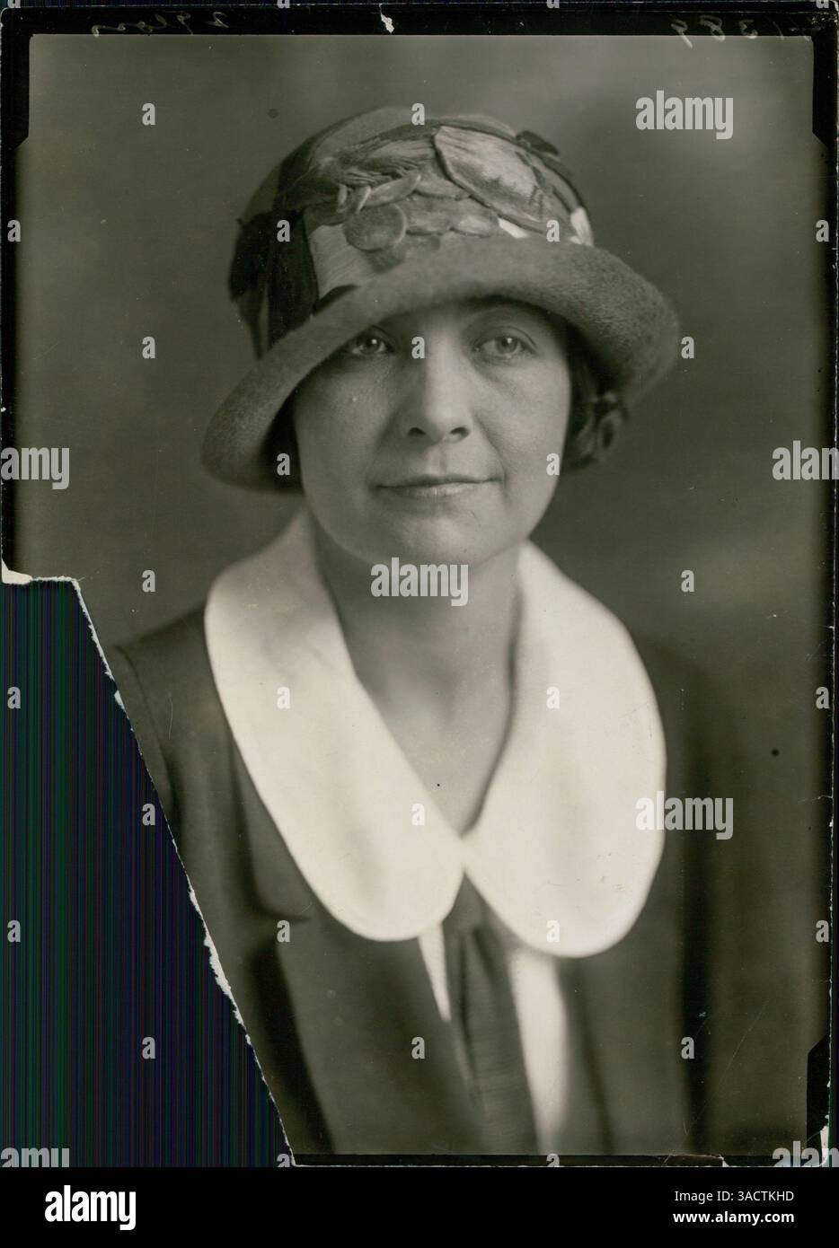 Mrs. William P. Glad, a prominent woman in the community, known for her social involvement and ...