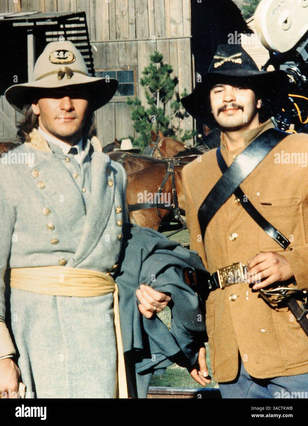 Actor PATRICK SWAYZE as Orry Main, and actor DANE ANDREW as Confederate ...
