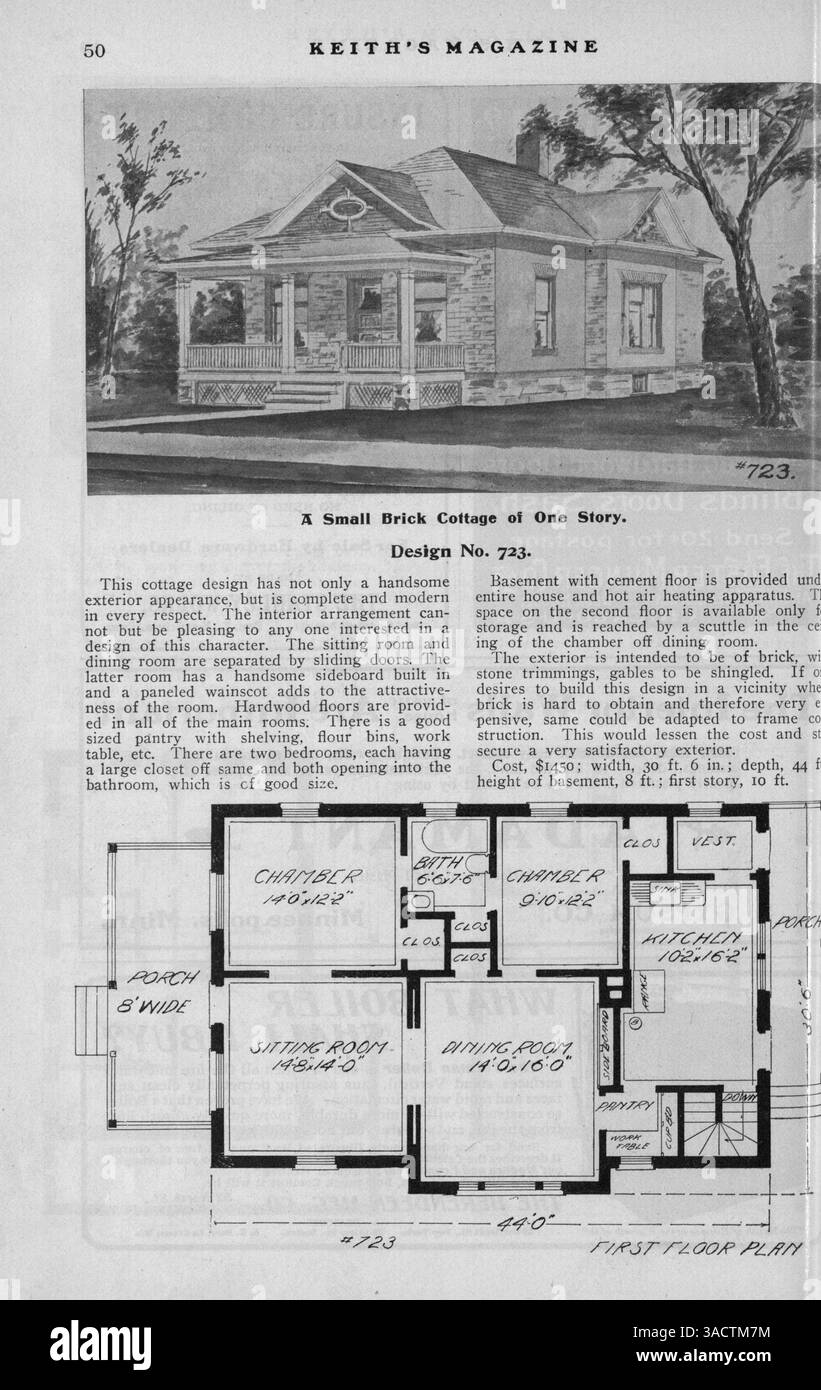 Walter J. Keith’s 1903 Keith's Magazine provides 12 monthly issues offering architectural plans ...