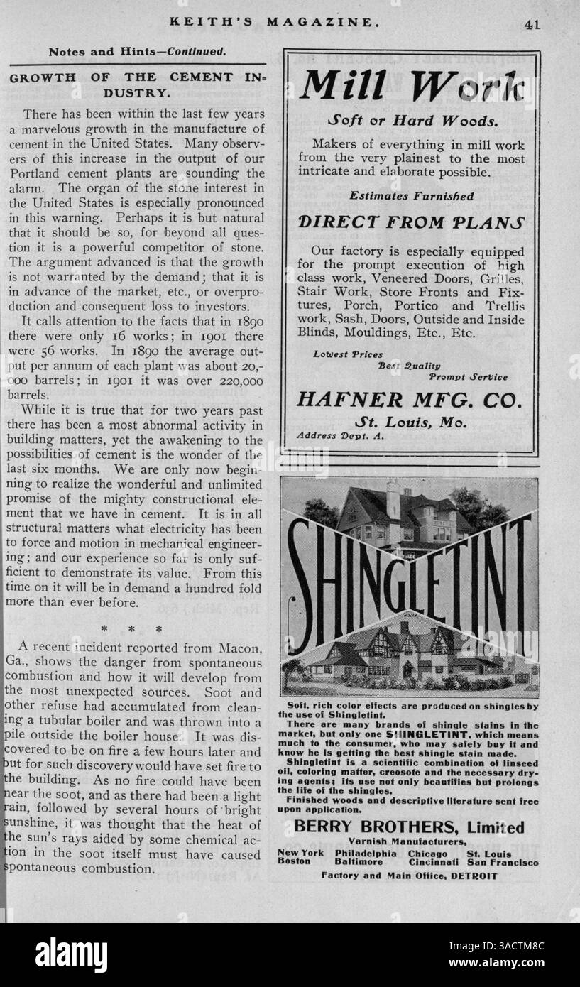 Keith's Magazine on Home Building, published by architect Walter J ...