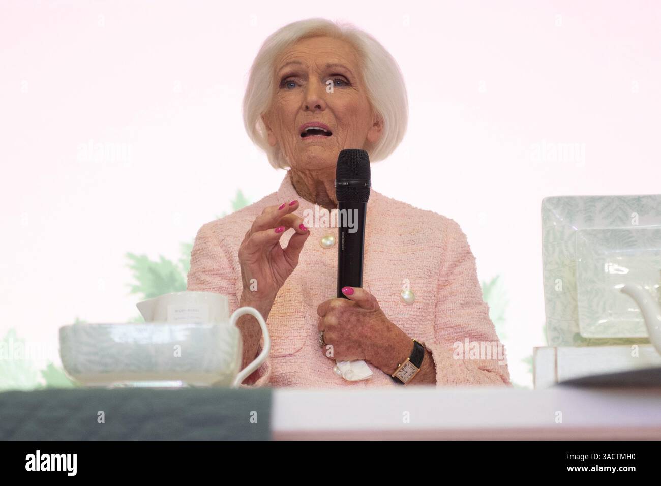 London, UK. 04 Apr 2025. Dame Mary Berry (Dame Mary Rosa Alleyne ...