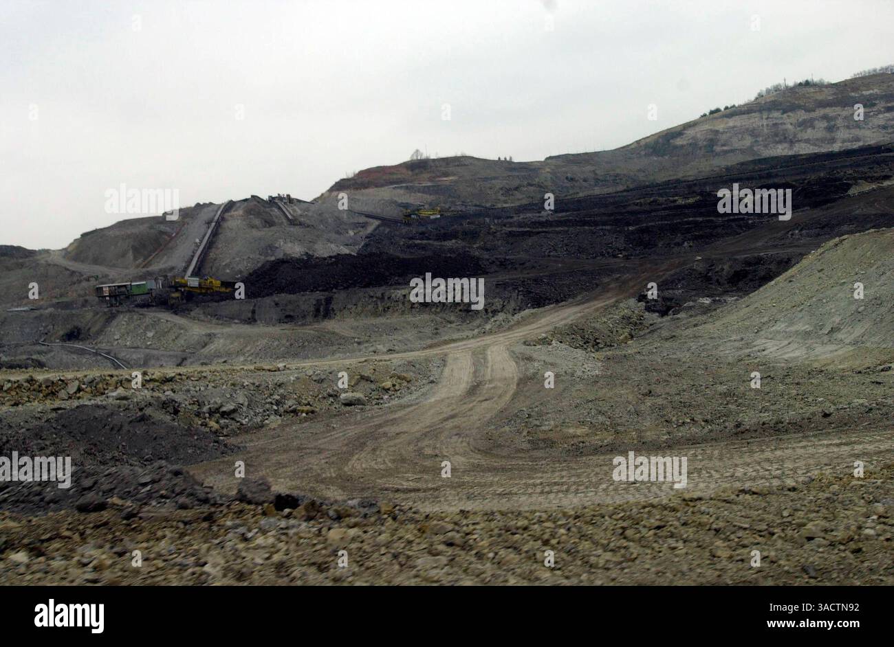 mining industry for resource extraction in an alpine mountain region ...