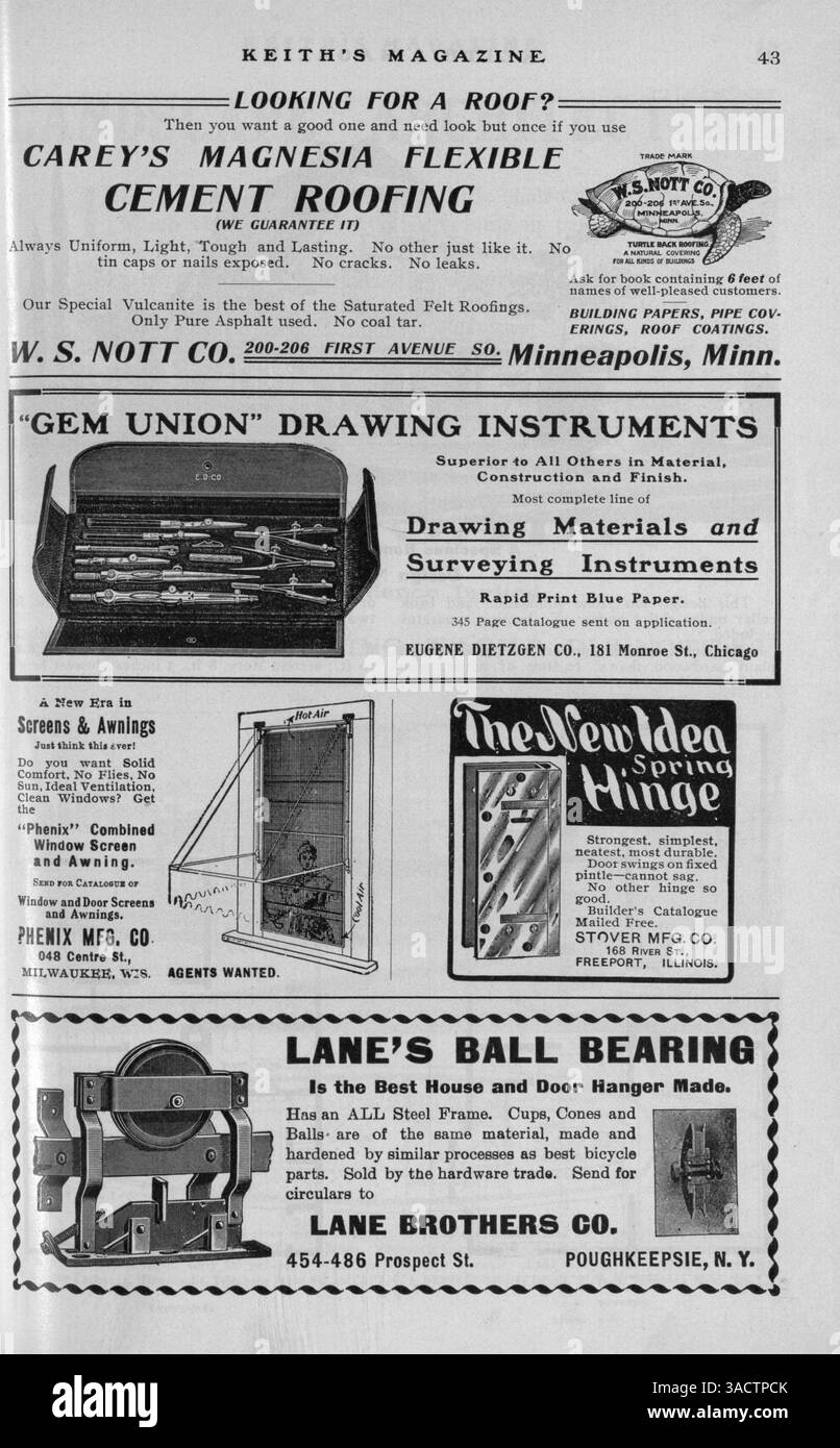 Keith's Magazine on Home Building, 1903, edited by Walter J. Keith ...
