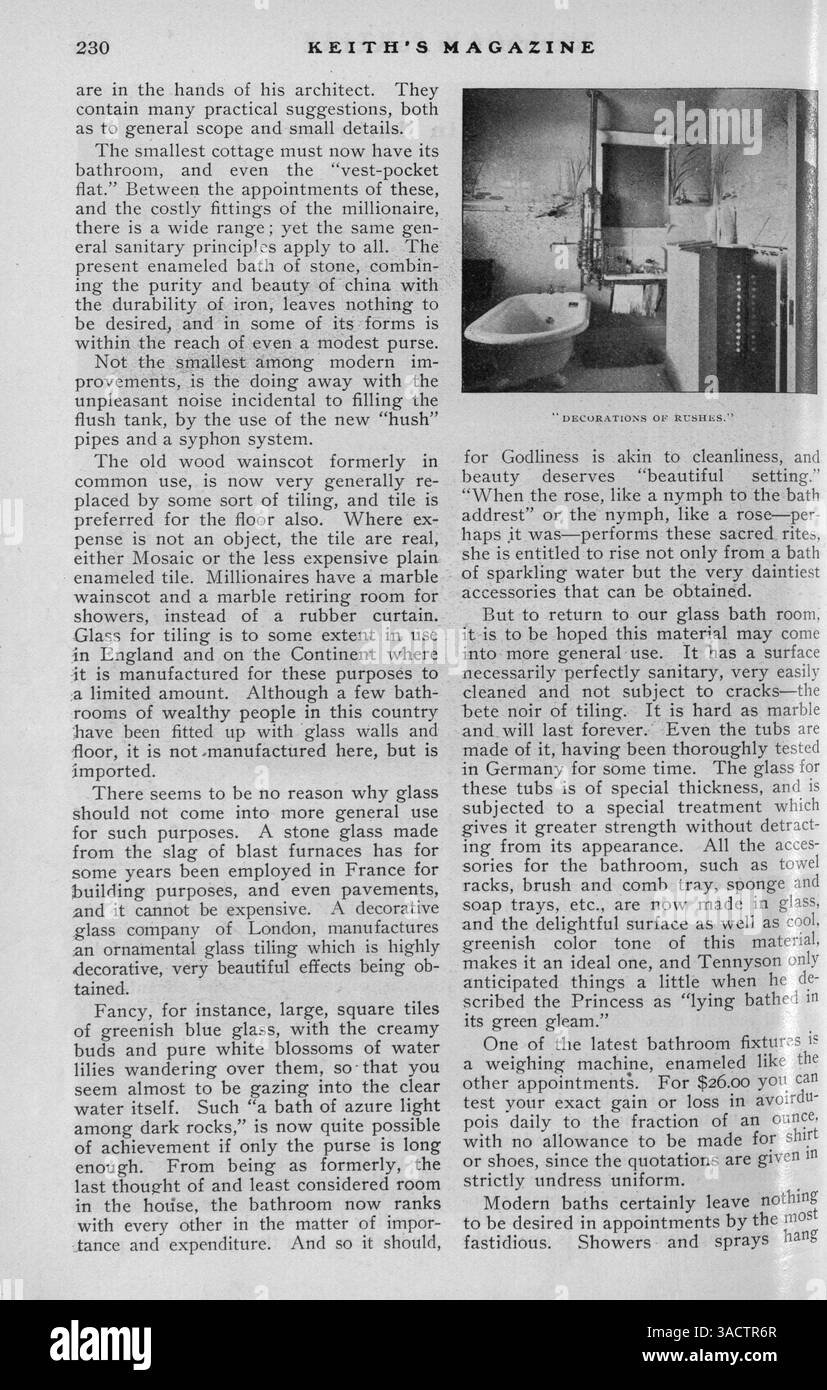 Keith's Magazine includes house designs, building material ads, and ...