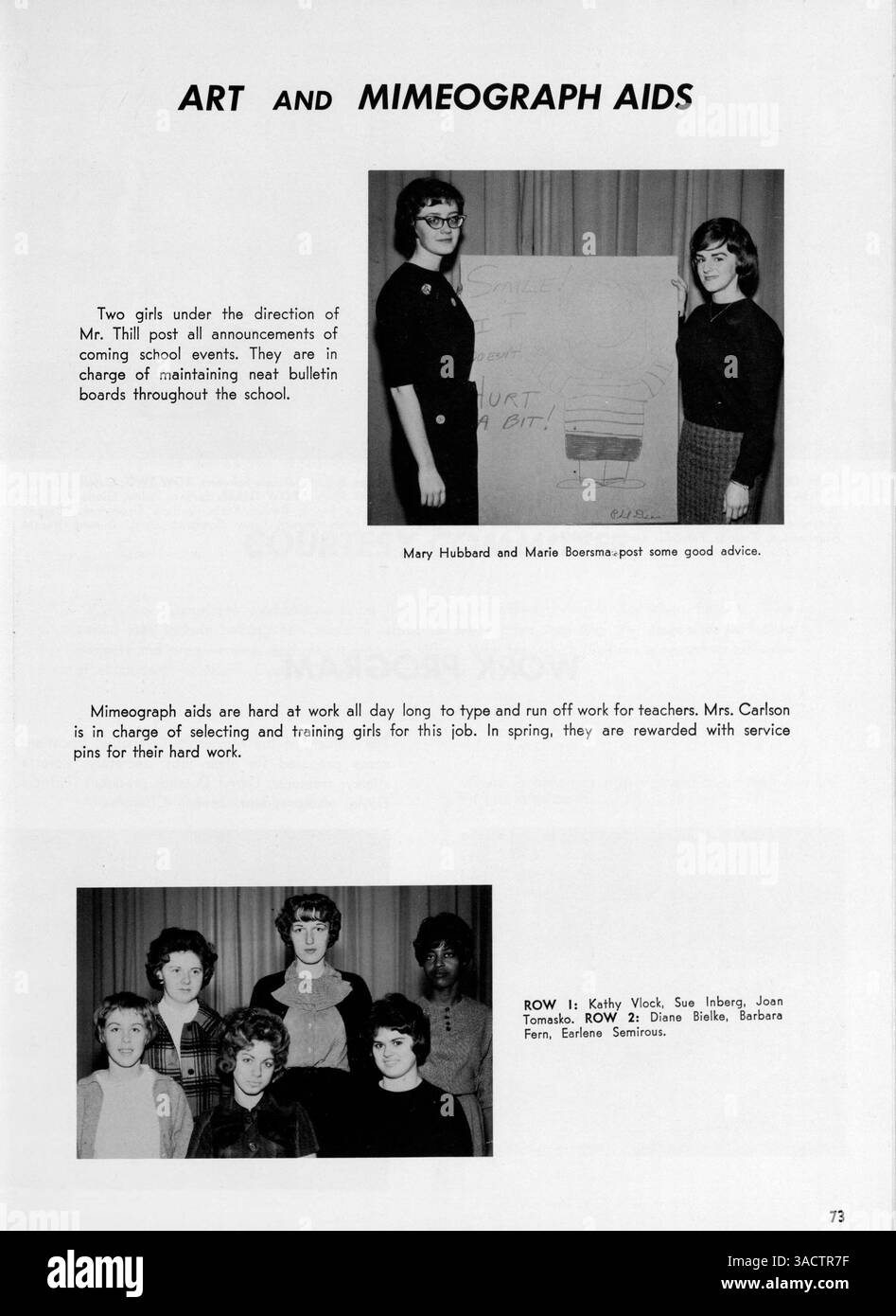 The Polaris Yearbook 1962 from North High School documents the ...