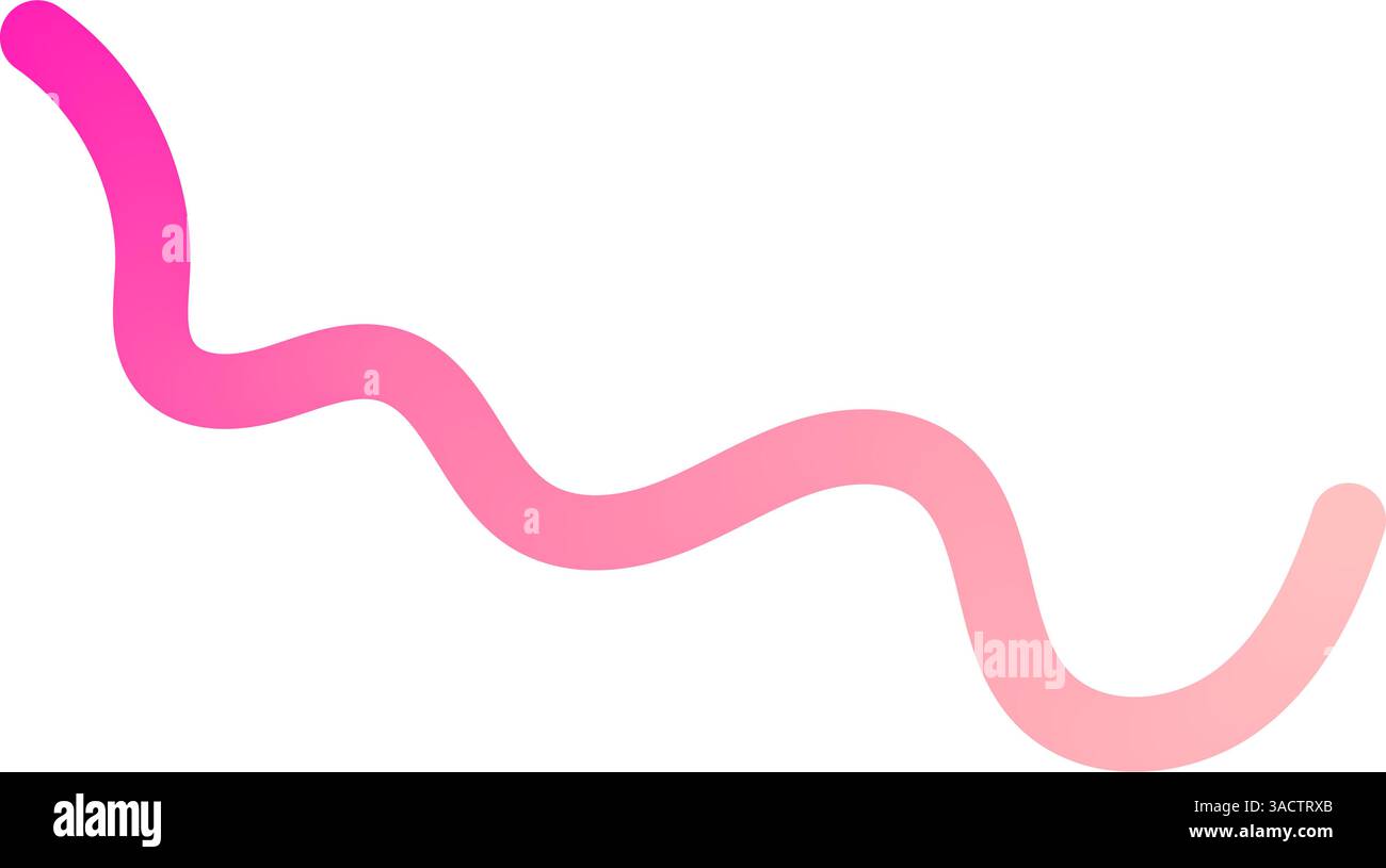 Abstract squiggle background with wavy gradient lines, colorful ribbon shapes, fun organic ...