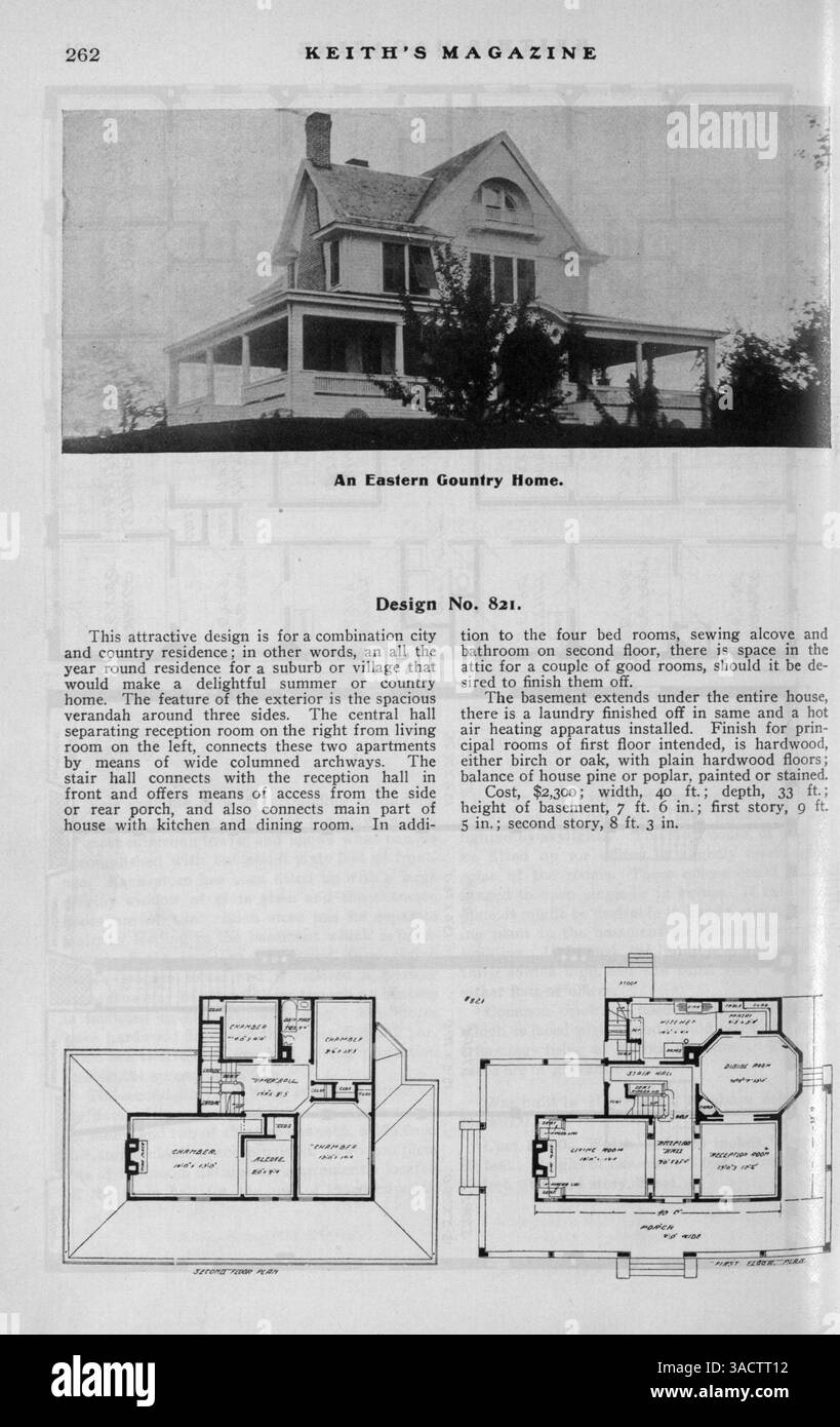 Keith's Magazine on Home Building, 1903, published by Minneapolis ...