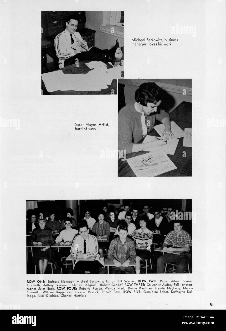 North High School's 1962 Polaris Yearbook showcases students, teachers ...