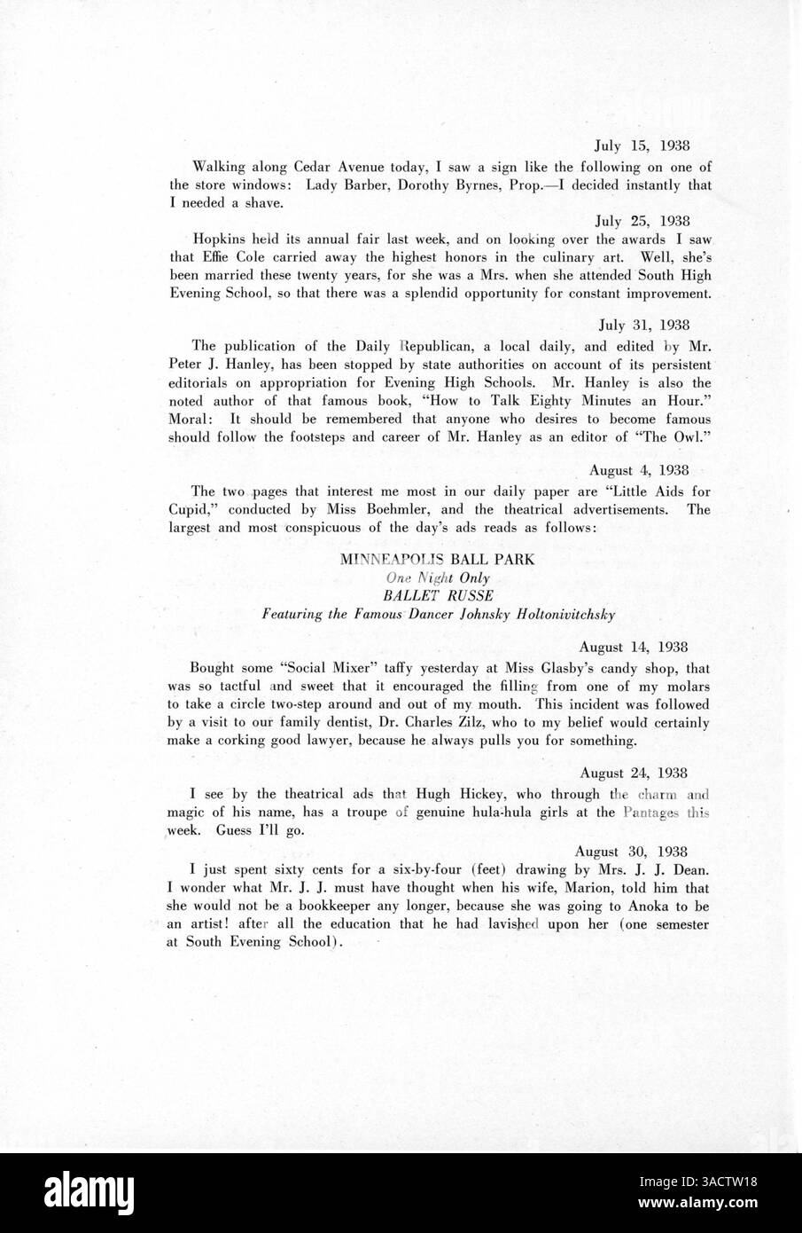 1918 yearbook Cut Out Stock Images & Pictures - Alamy