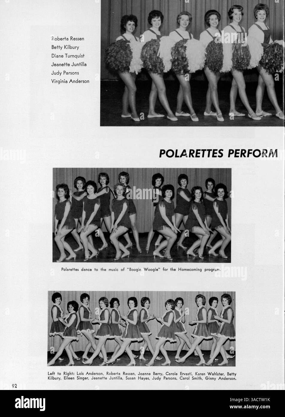 North High School's 1962 Polaris Yearbook documents the major events of ...
