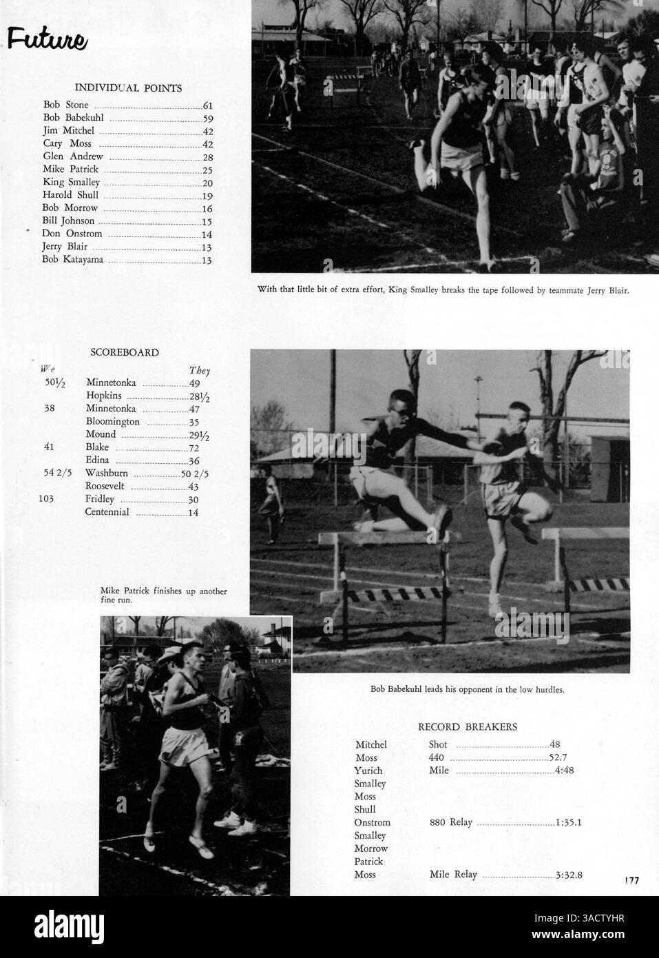 Extracurricular activities of the 1962 1963 school year hi-res stock ...