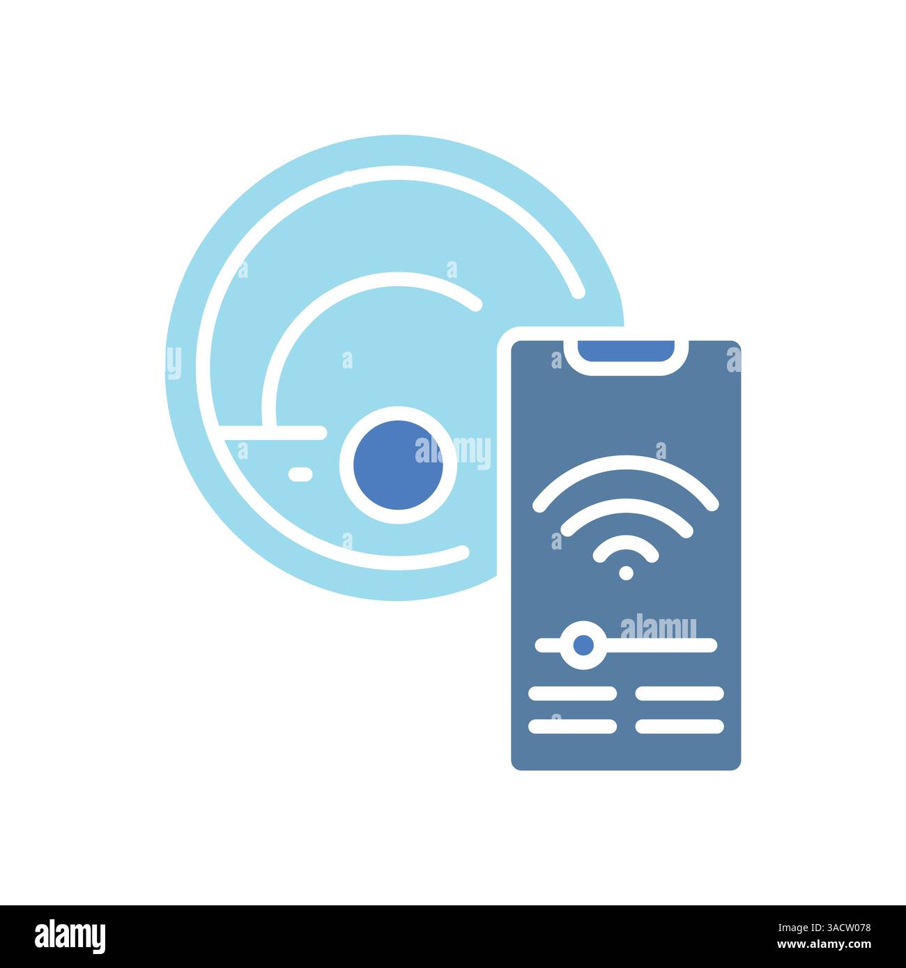 robot vacuum cleaner black line icon for digital and print projects ...