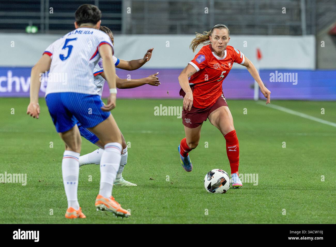 St.Gallen, Switzerland. 04th Apr, 2025. St.Gallen, Switzerland, April ...