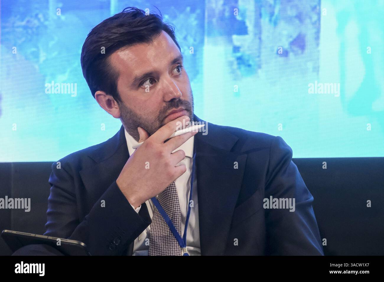 Claudio Magni, Head of Development Group ITALGAS during South Agenda ...