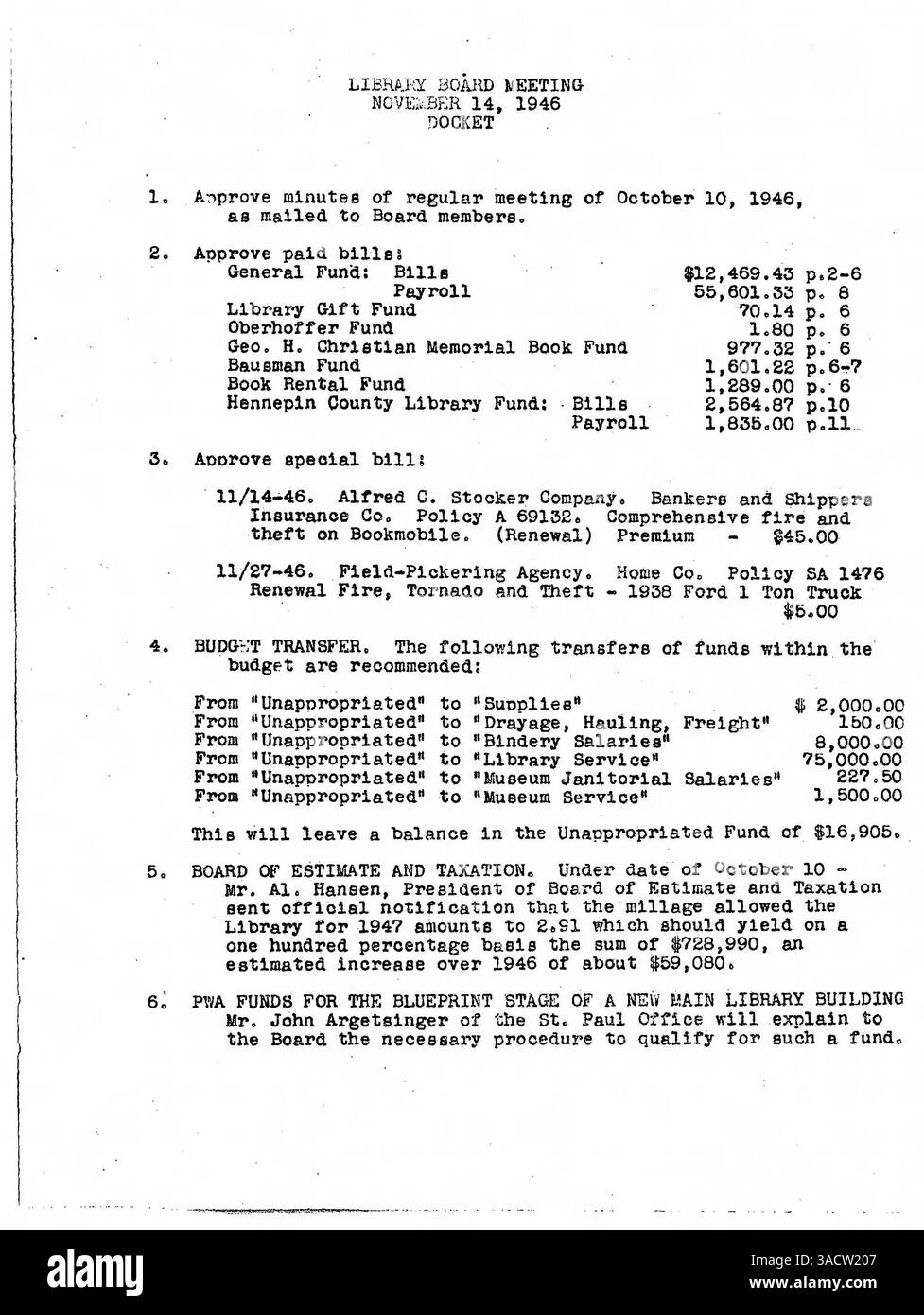 The 1946 minutes of the minneapolis public library board detail Black ...