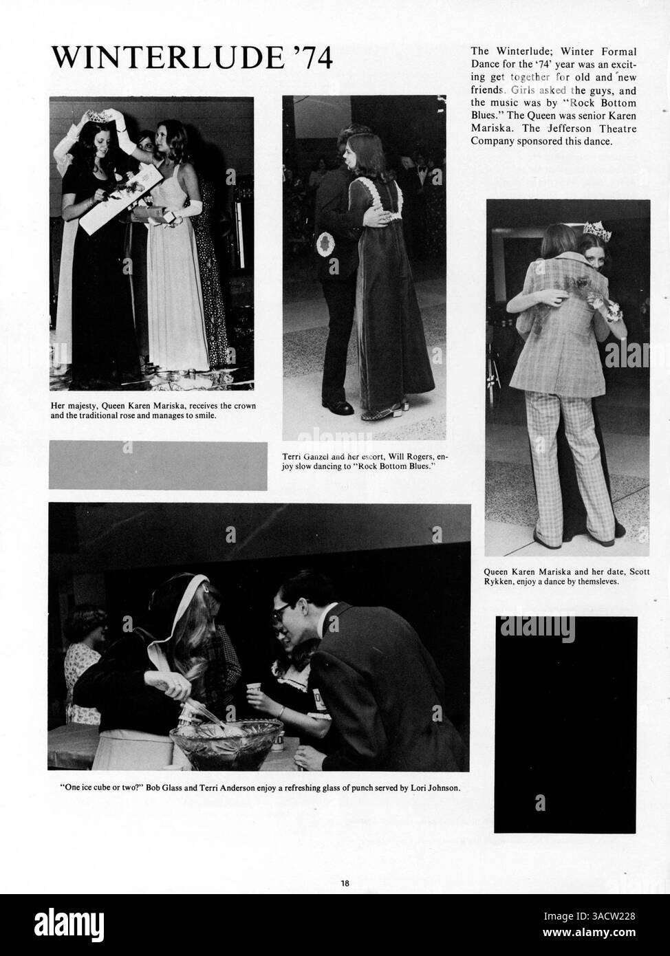 The 'Revolution 75' yearbook from Jefferson High School captures the ...