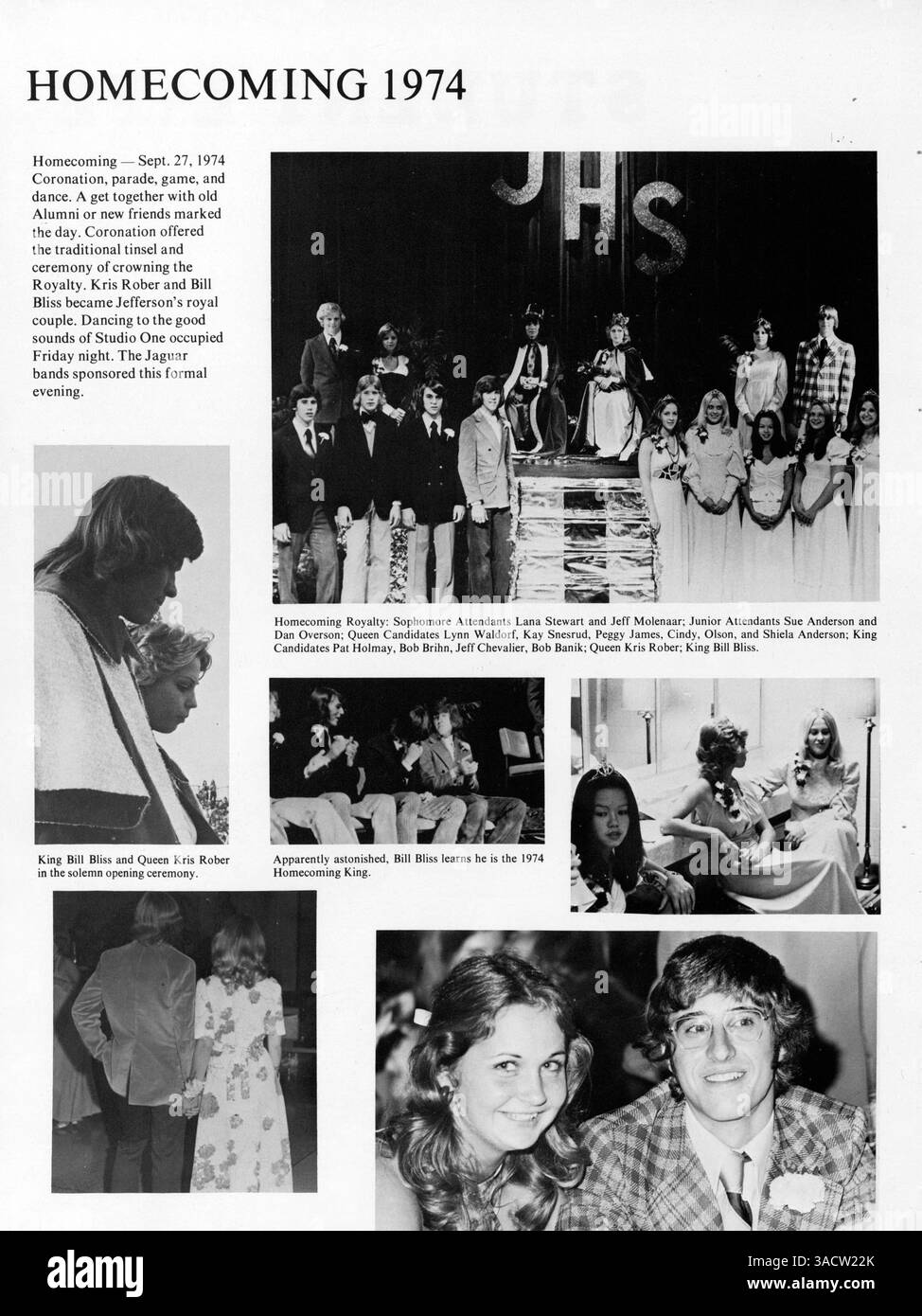 The 'Revolution 75' yearbook captures the highlights of student life at ...