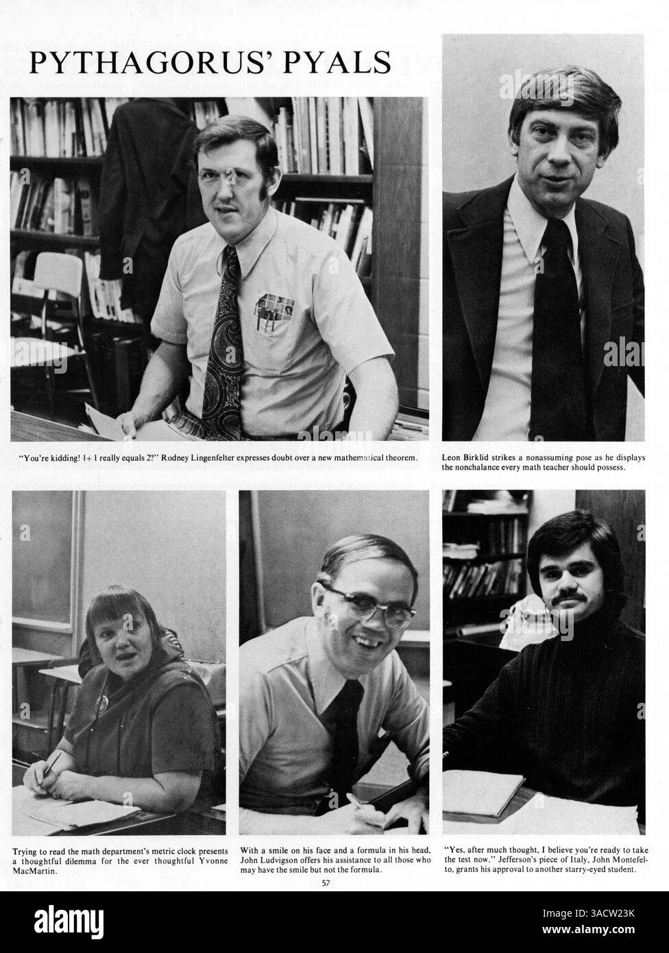 The 1975 'Revolution 75' yearbook provides an overview of Jefferson ...