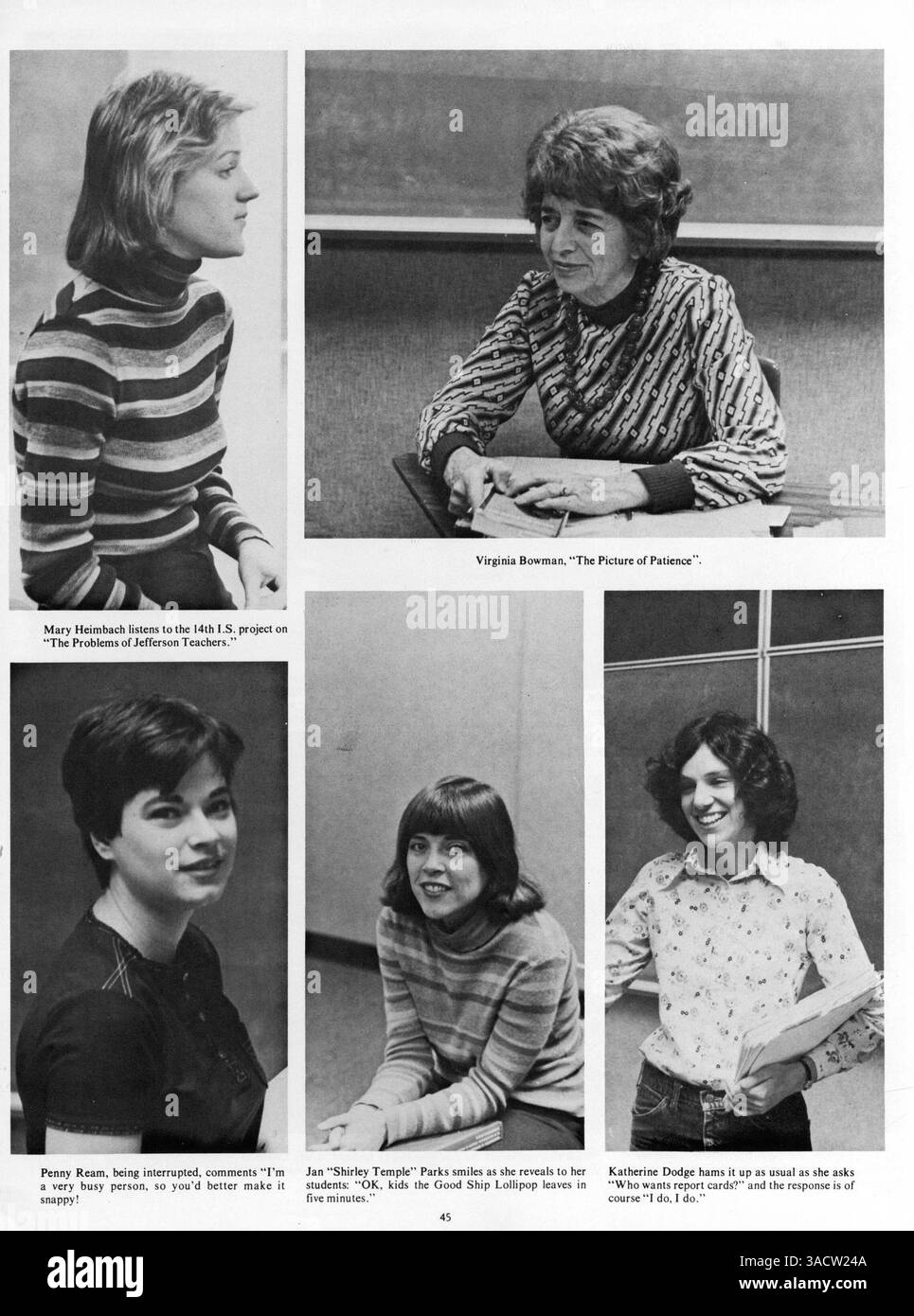The 'Revolution 75' yearbook captures the full scope of the 1974-1975 ...