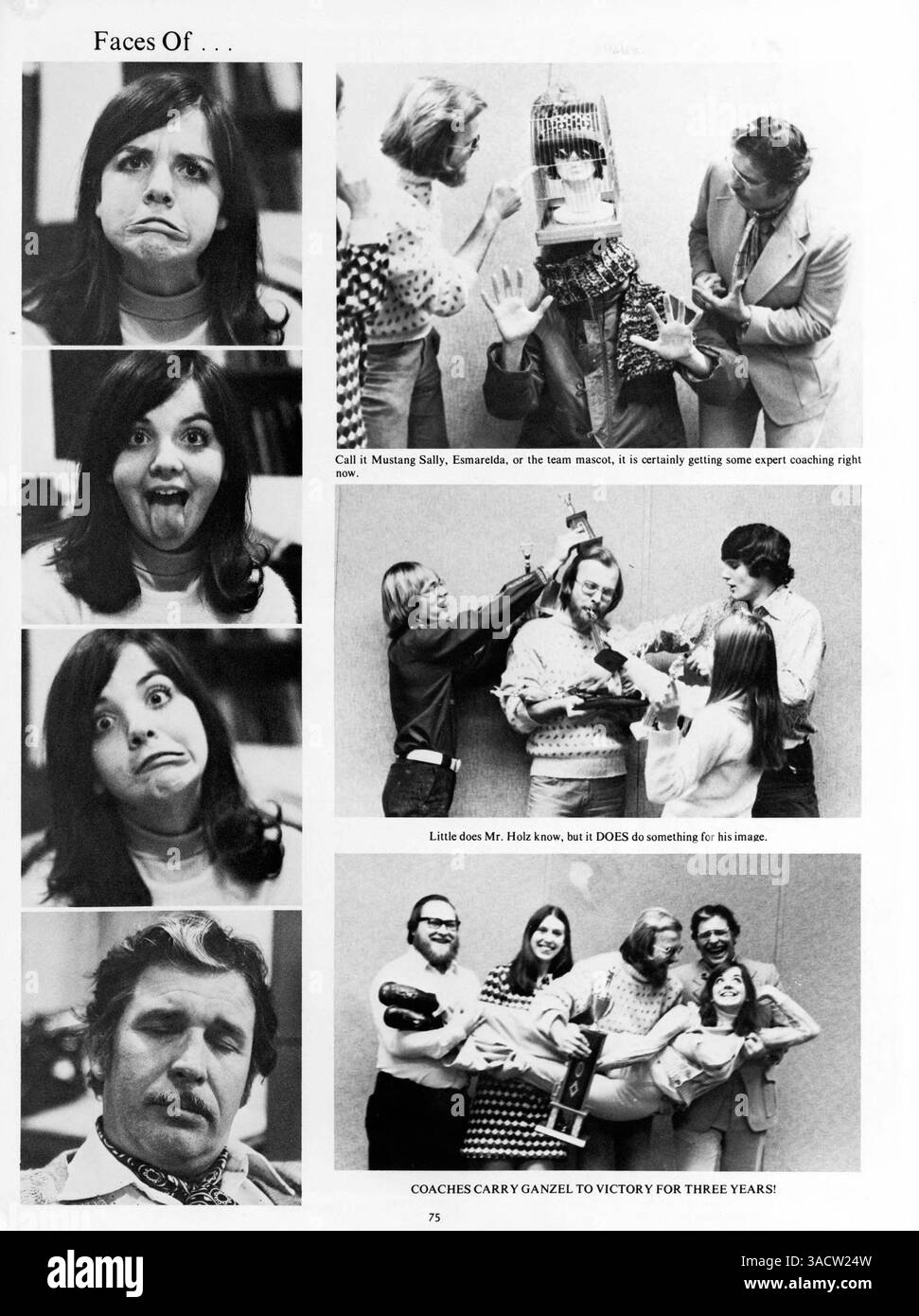 The 'Revolution 75' yearbook from Jefferson High School showcases ...