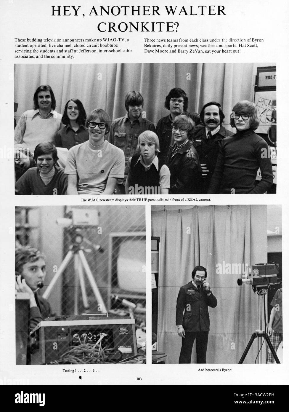 The 'Revolution 75' yearbook documents the major events of Jefferson ...