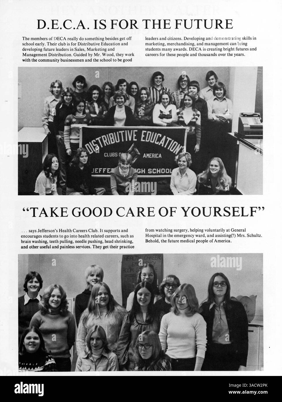 The 'Revolution 75' yearbook provides a snapshot of the 1974-1975 ...