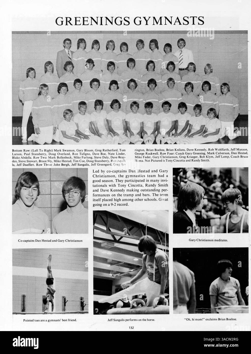 Documenting the experiences of the 1974 1975 school year hi-res stock ...