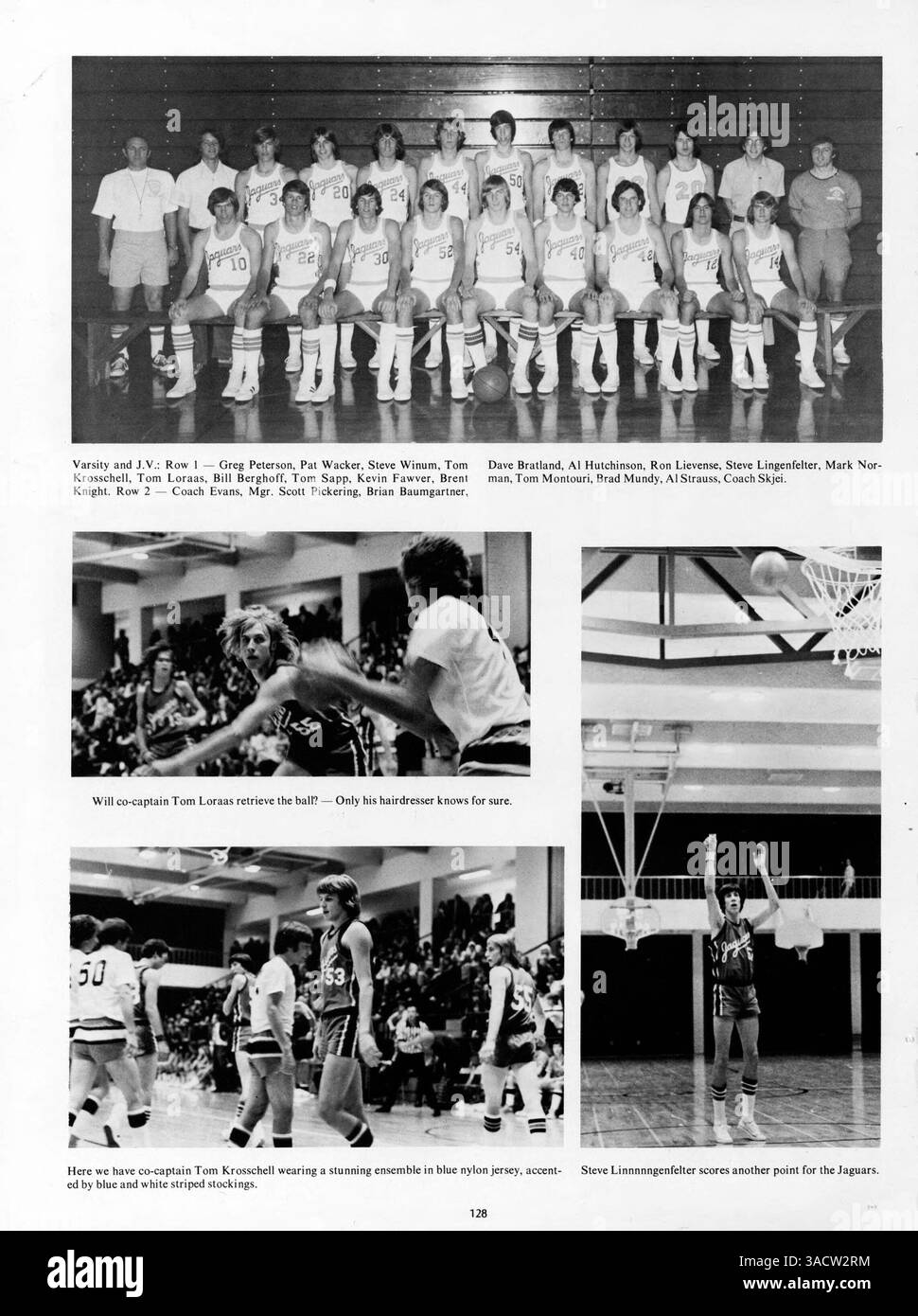 The 1975 yearbook from Jefferson High School, titled 'Revolution 75 ...