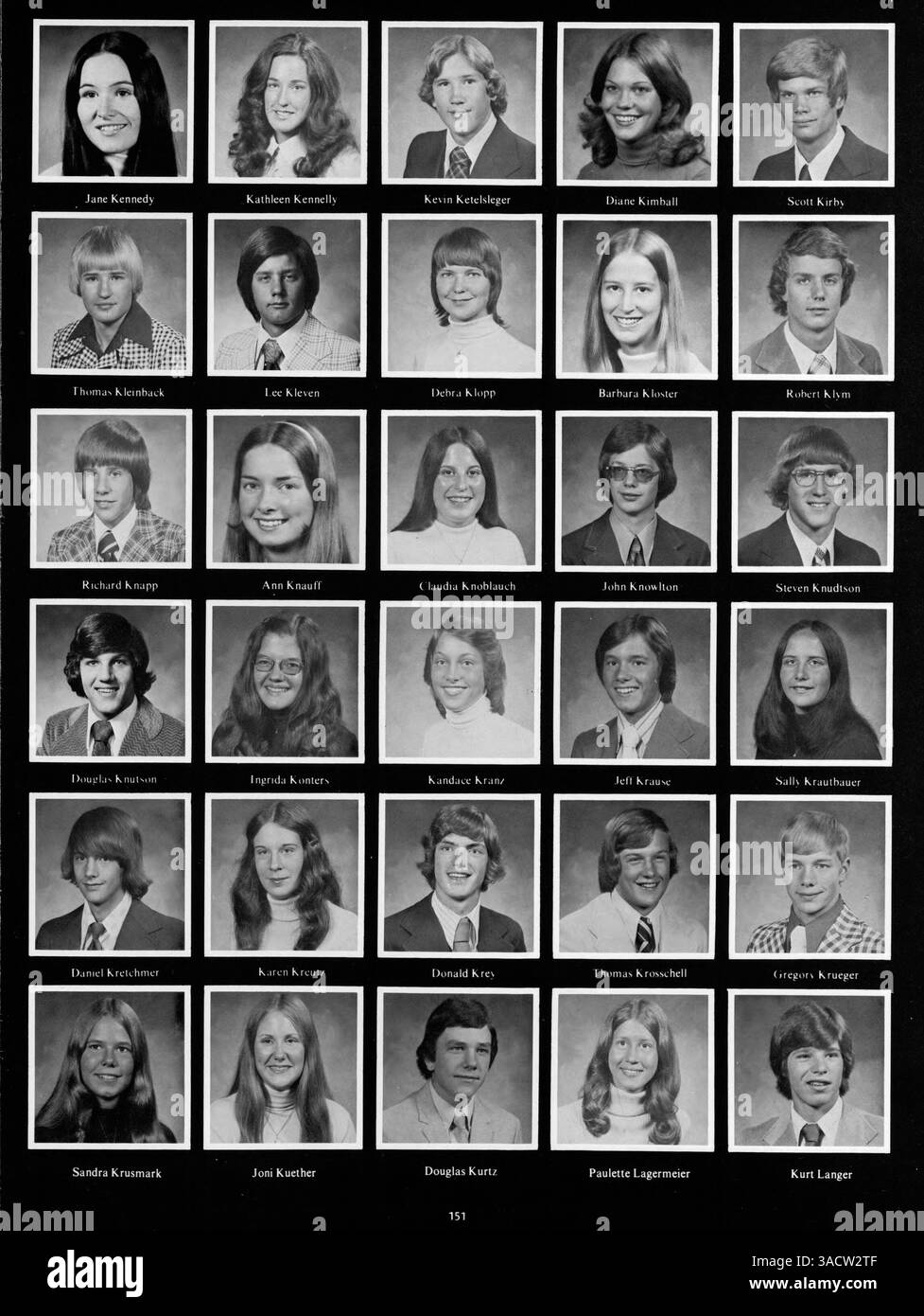 Yearbook documents jefferson high schools year hi-res stock photography ...