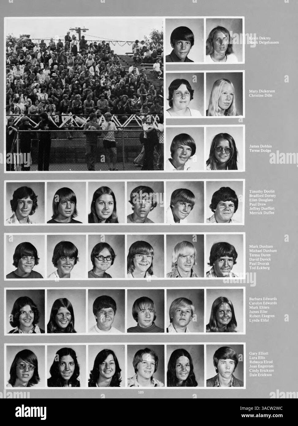 The 1975 'Revolution 75' yearbook captures student life, faculty ...
