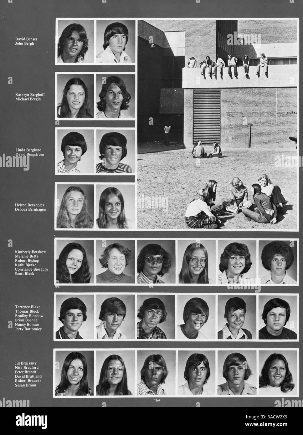 From jefferson high school reflects on the 1974 1975 year hi-res stock photography and images ...