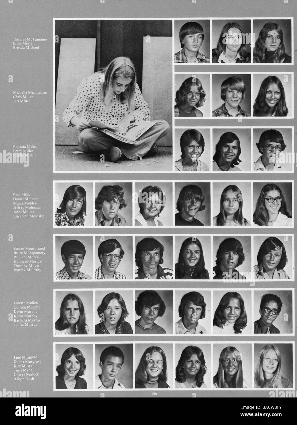 The 1975 'Revolution 75' yearbook from Jefferson High captures the ...