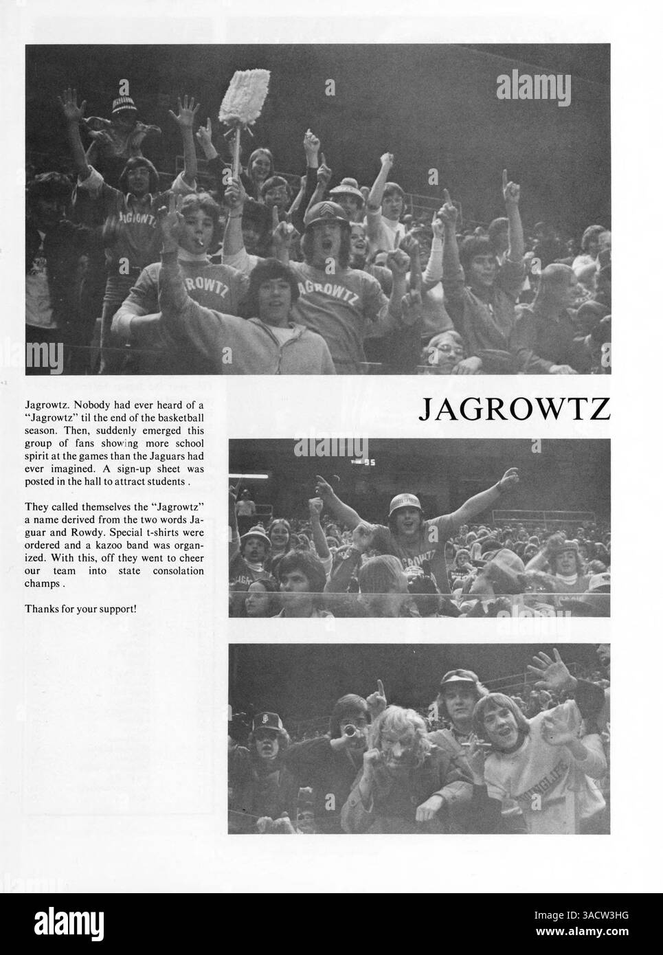 A 1975 yearbook capturing key moments of the 1974-1975 school year at ...