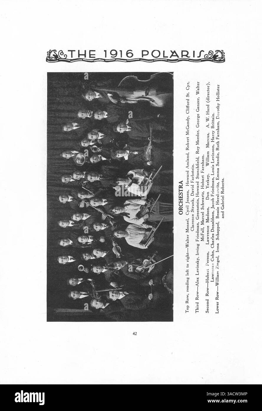 This 1916 Polaris yearbook from North High School reflects the academic ...